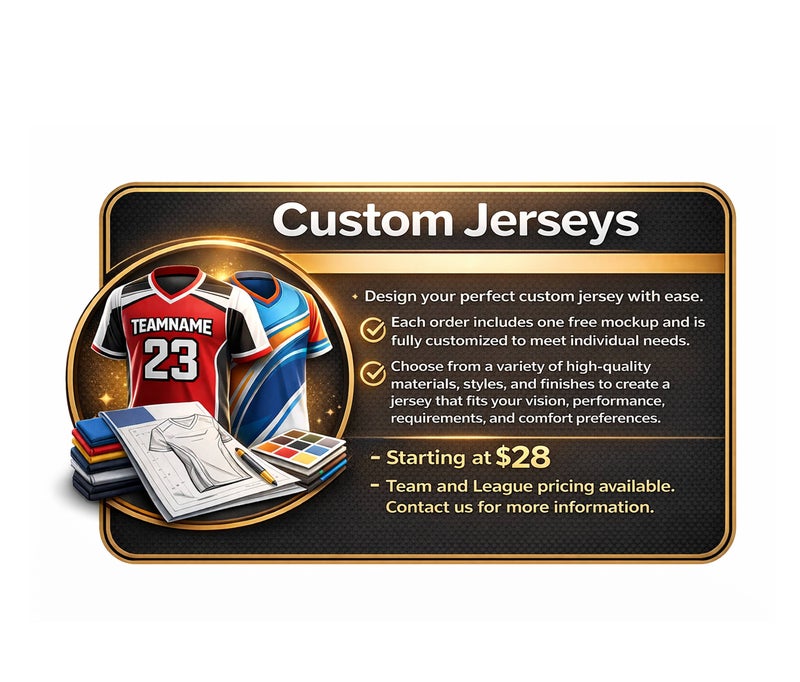 Custom Jersey Packages | Ink Wink Express